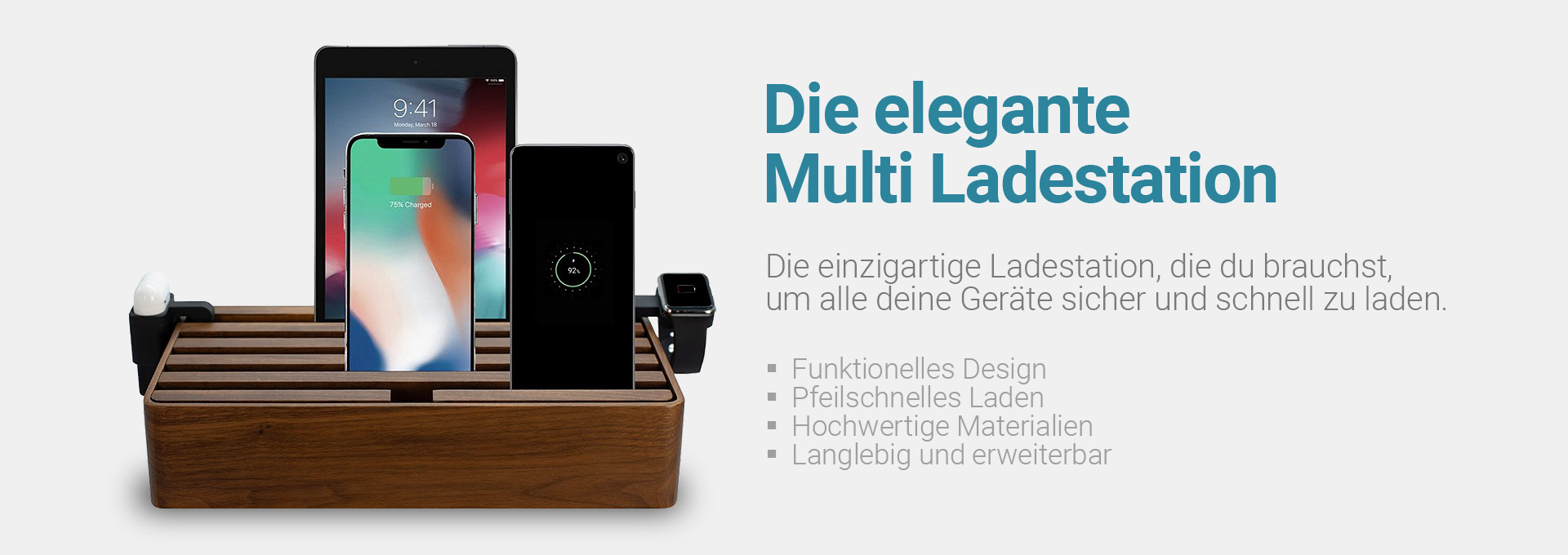 ALLDOCK | Mehrfach Ladestation